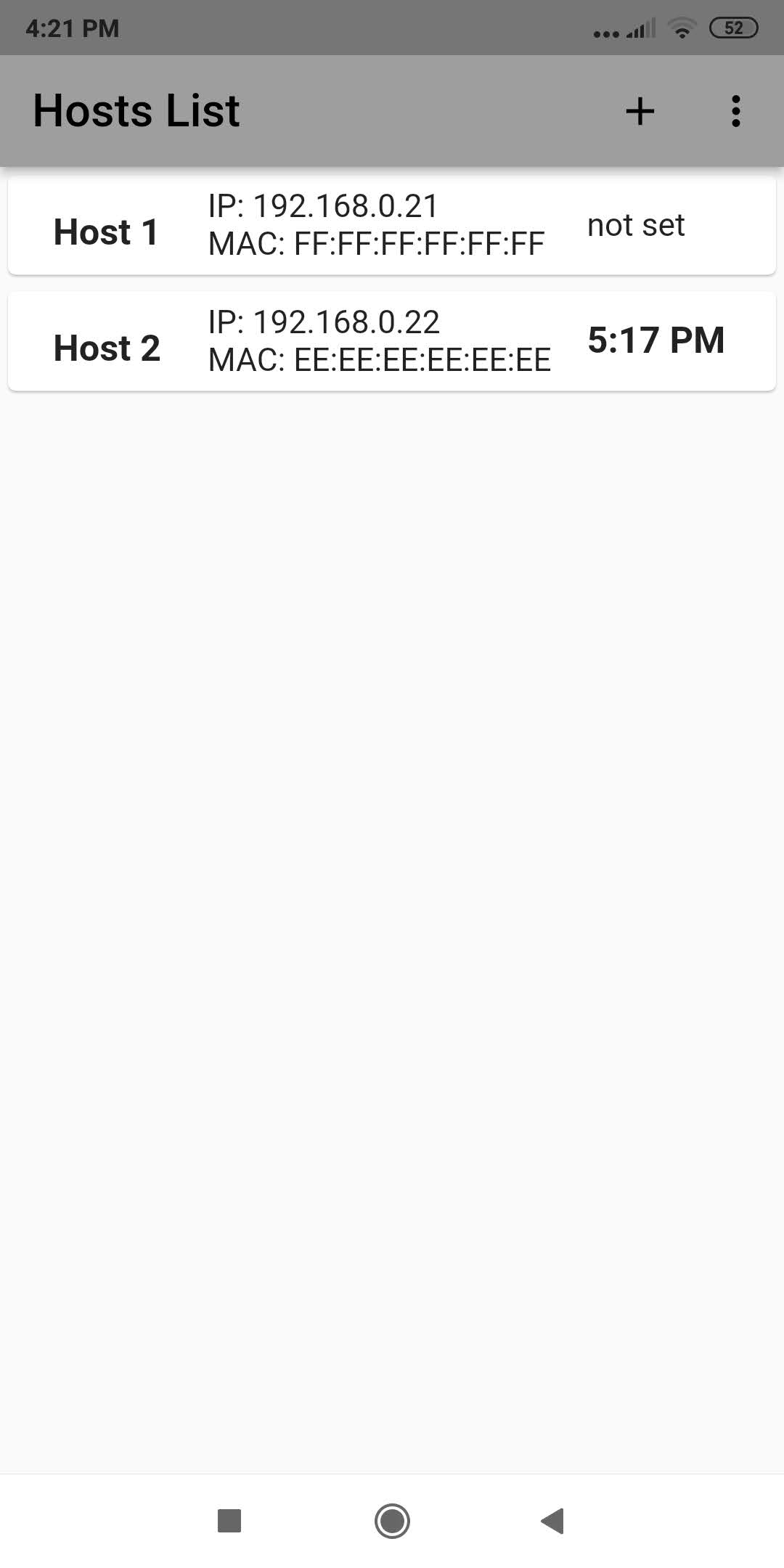 A simple Flutter project, sending a magic packet to the desired PC to ...